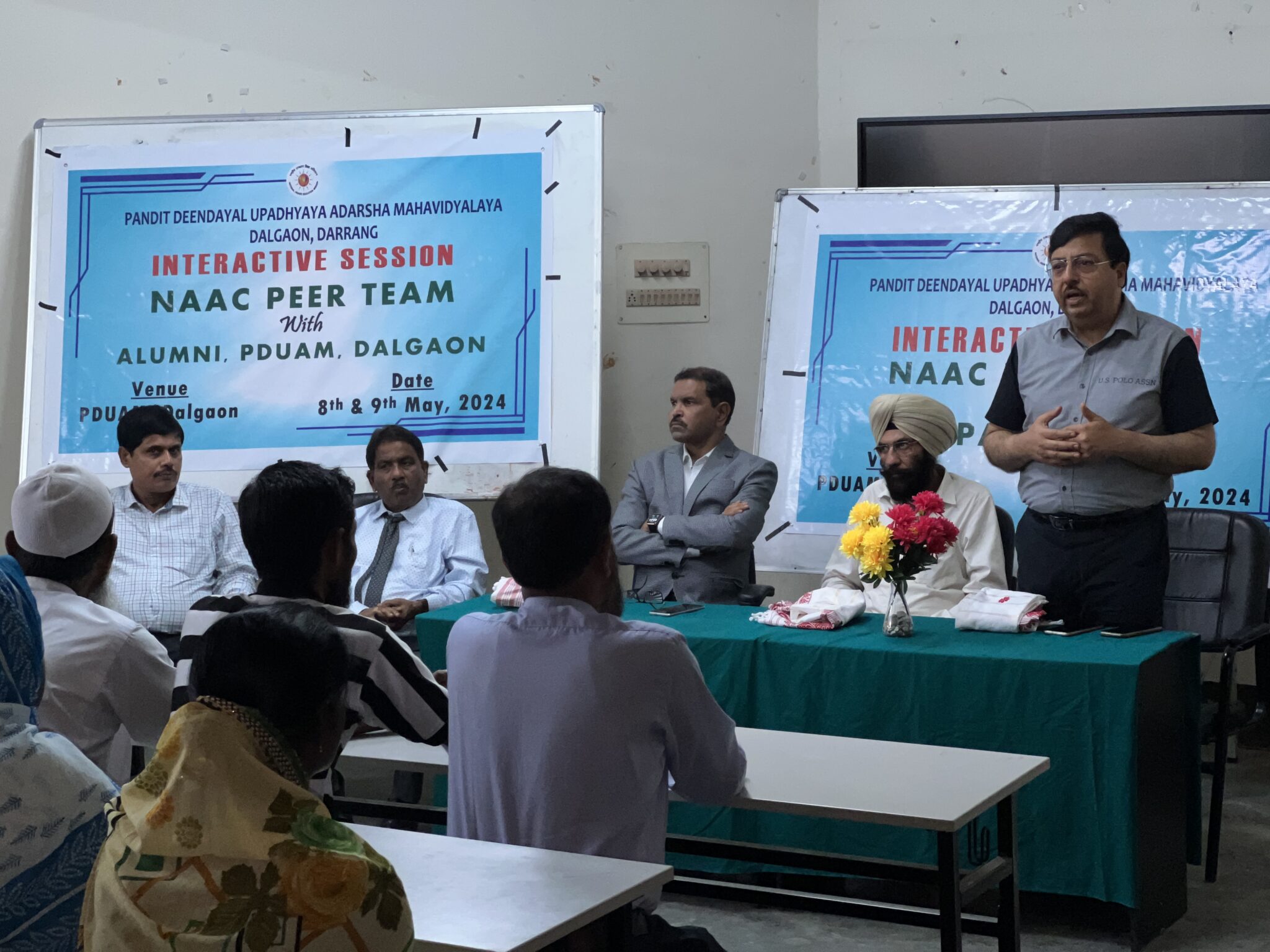 NAAC Accreditation - পণ্ডিত দীনদয়াল উপাধ্যায় আদৰ্শ মহাবিদ্যালয়